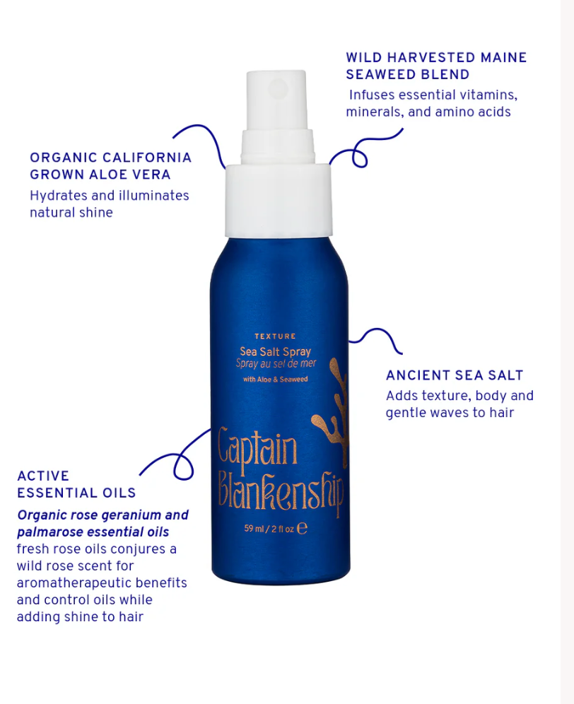 Captain Blankenship Sea Salt Spray – JESSEGOLDEN