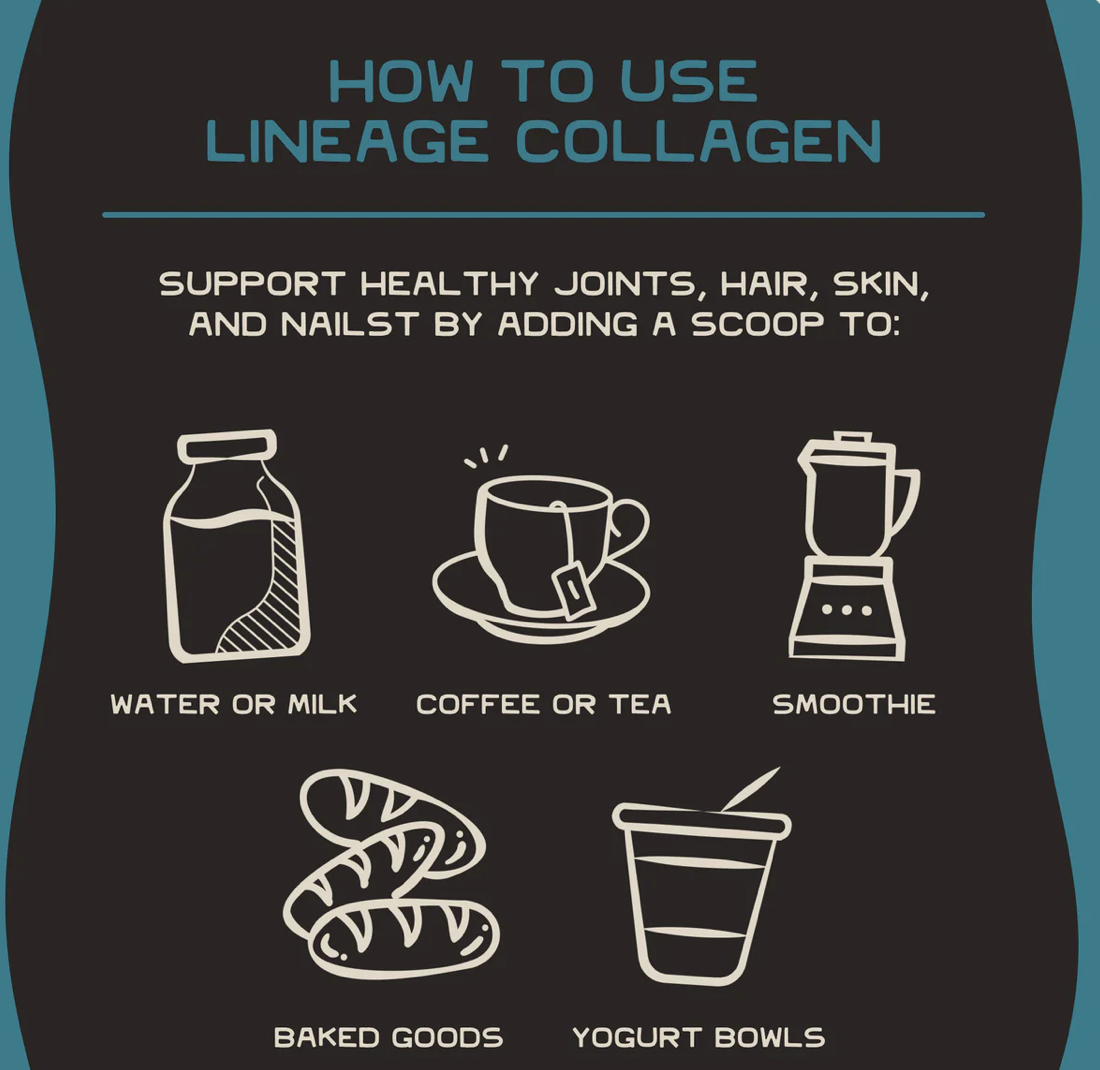 Lineage 100% Grass-Fed Collagen – JESSEGOLDEN